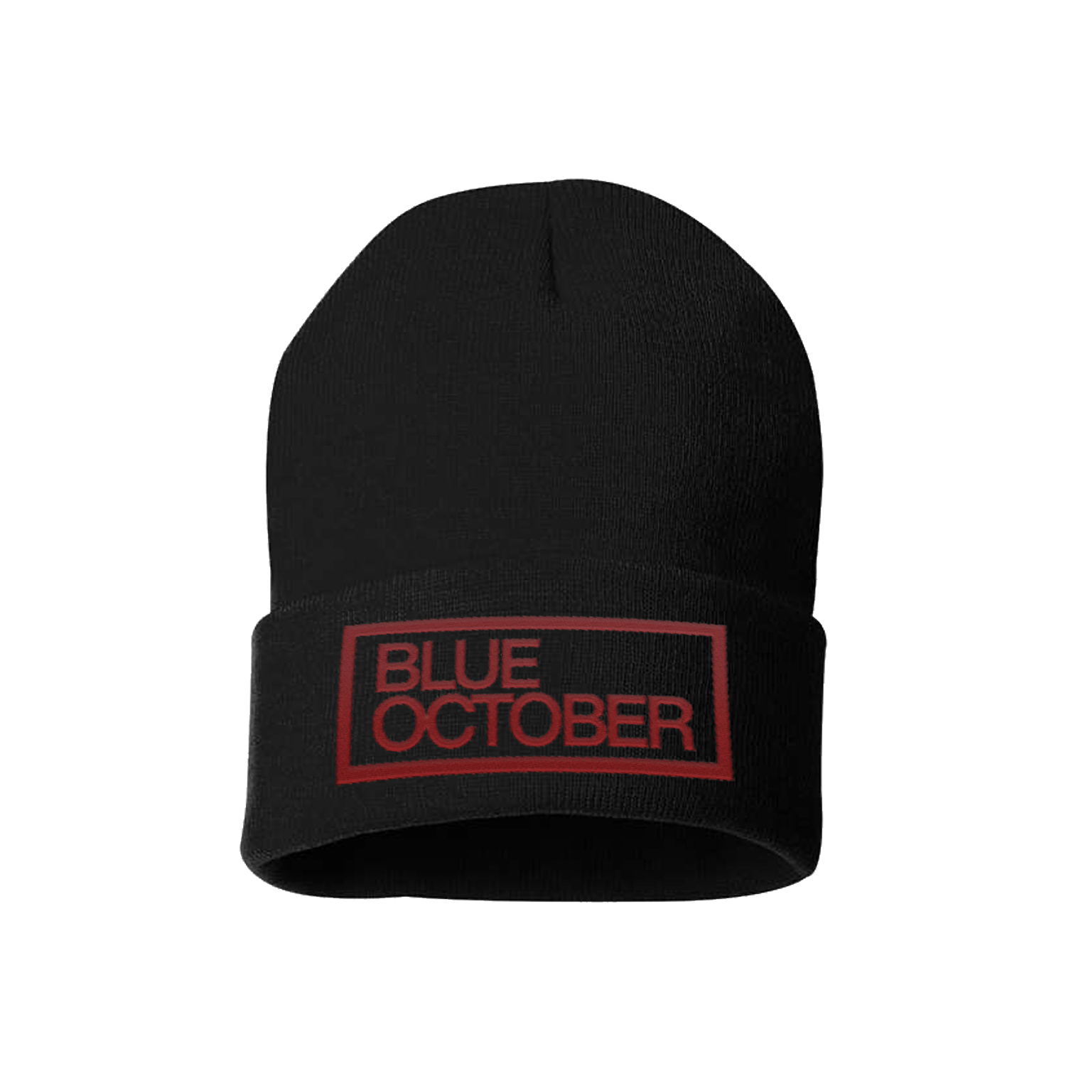 Blue October - Red Logo Beanie – Blue October Shop